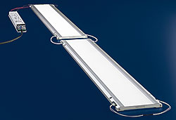 Bidirectional, homogeneous wide-area lighting – Tridonic